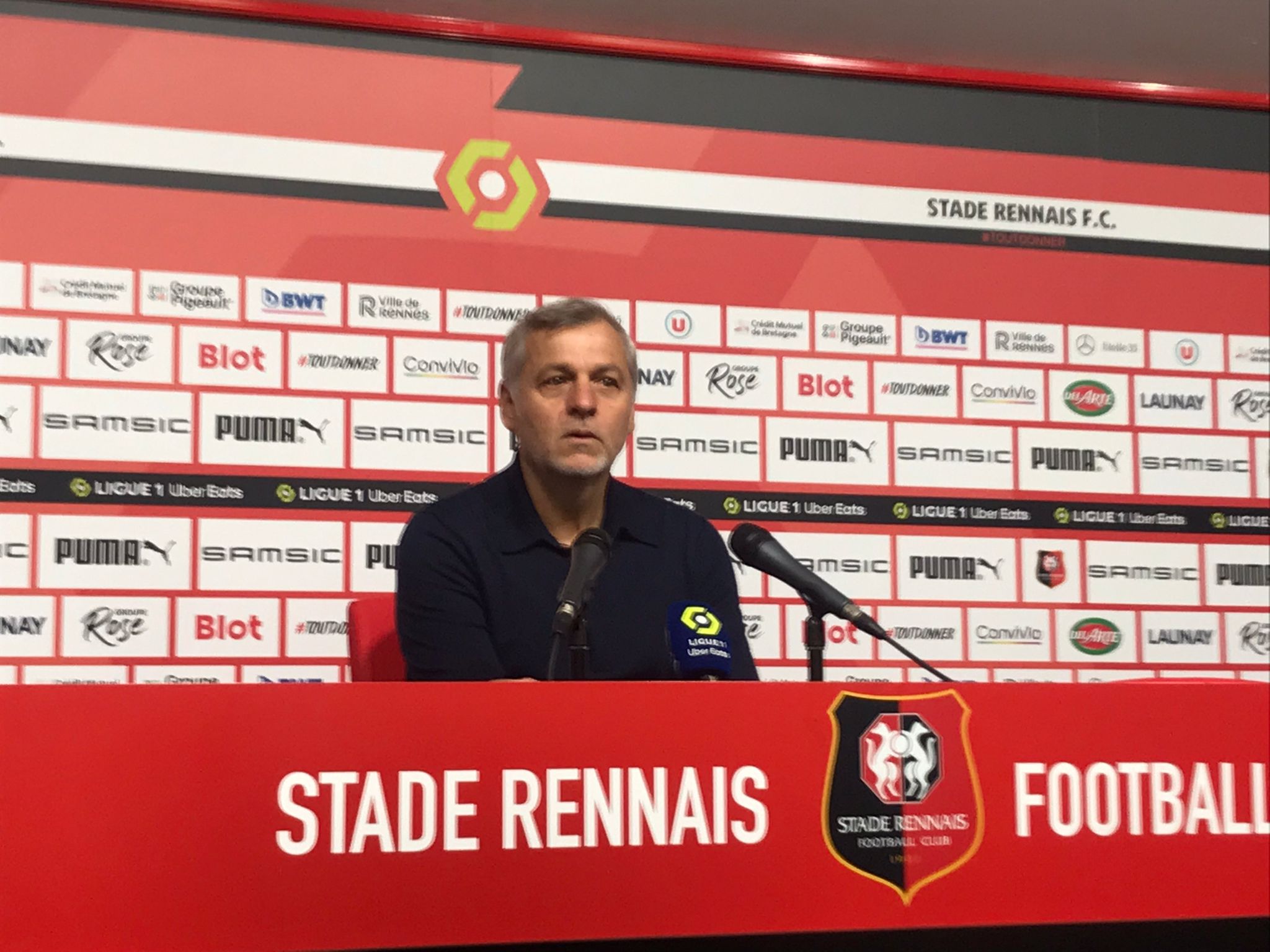 Stade rennais - Nantes / Genesio : « Il faut féliciter les joueurs de ...