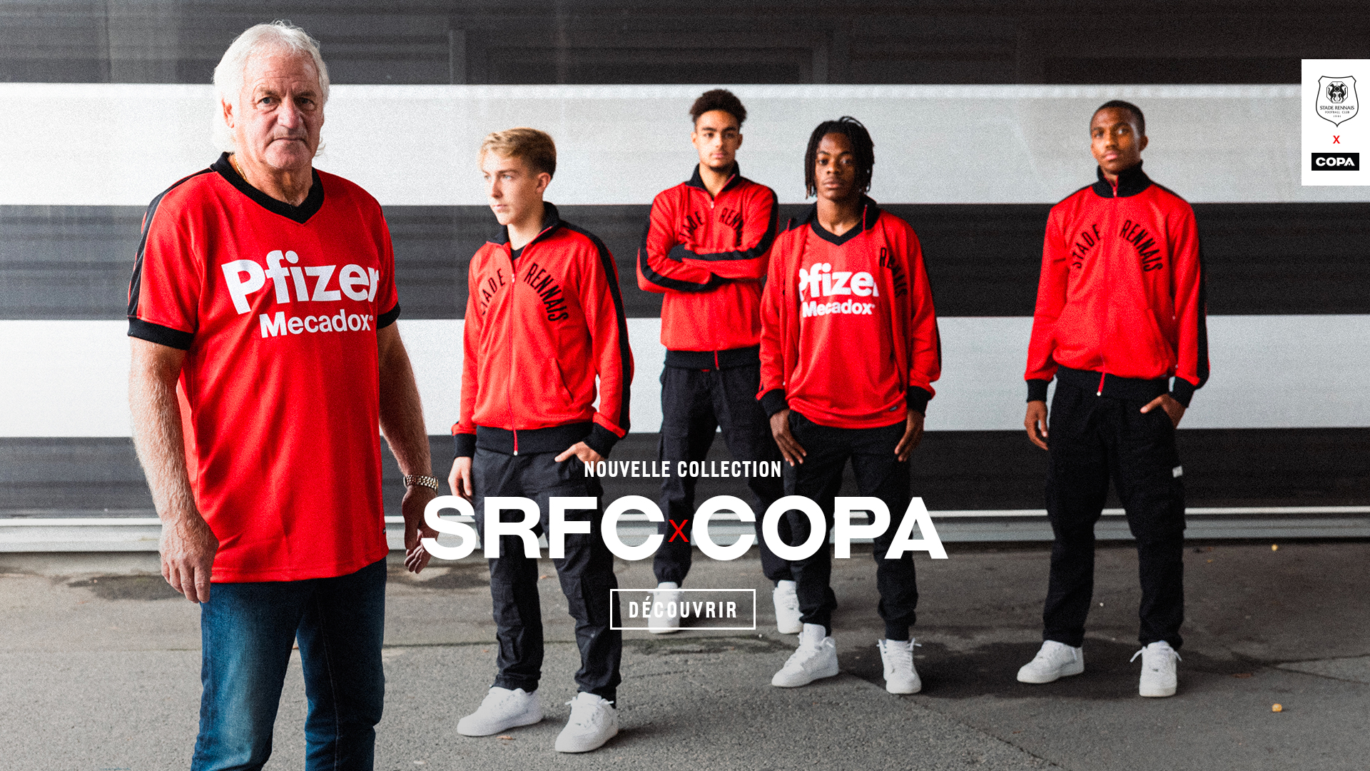 Boutique : le SRFC sort maillot et veste vintage ! - Stade Rennais Online